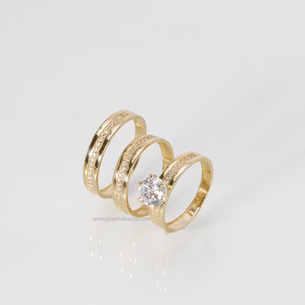 Anillos de matrimonio de Oro Costa Rica - Joyería Karina | Costa Rica